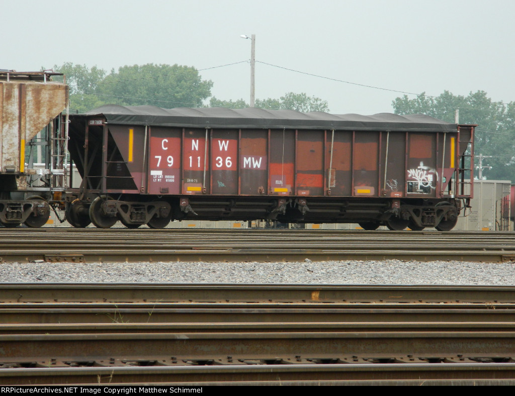 Old CNW Ballast Hopper